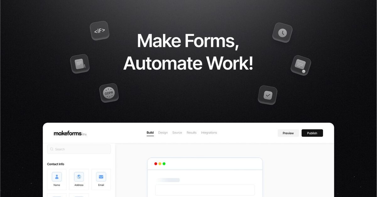 Ai Form Builder Create Custom Forms In 60 Seconds Makeforms